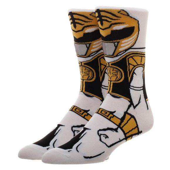 Bioworld | Underwear & Socks | White Ranger 36 Classic Power Rangers ...